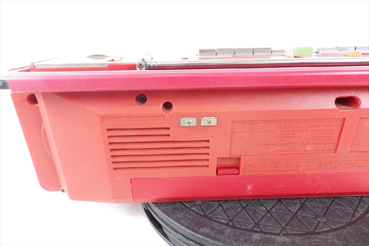 Yahoo!オークション - HITACHI 日立 ヒタチ TRK-W440 ラジカセ 中古 ...