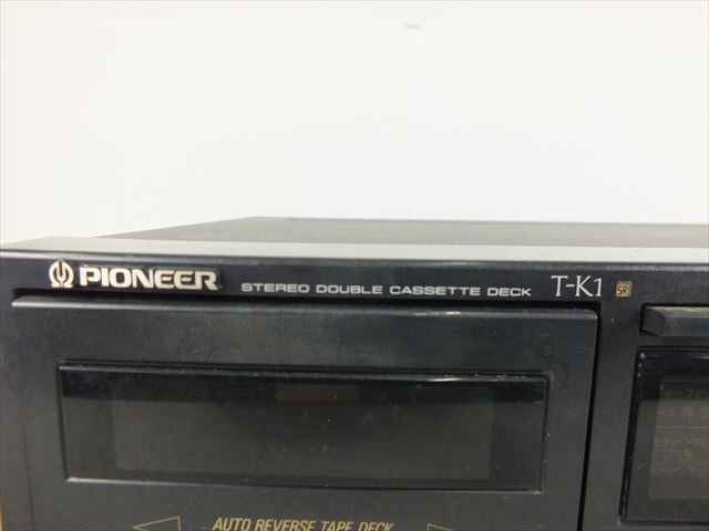 Yahoo!オークション - PIONEER パイオニア T-K1 カセットデッキ 中古 ...