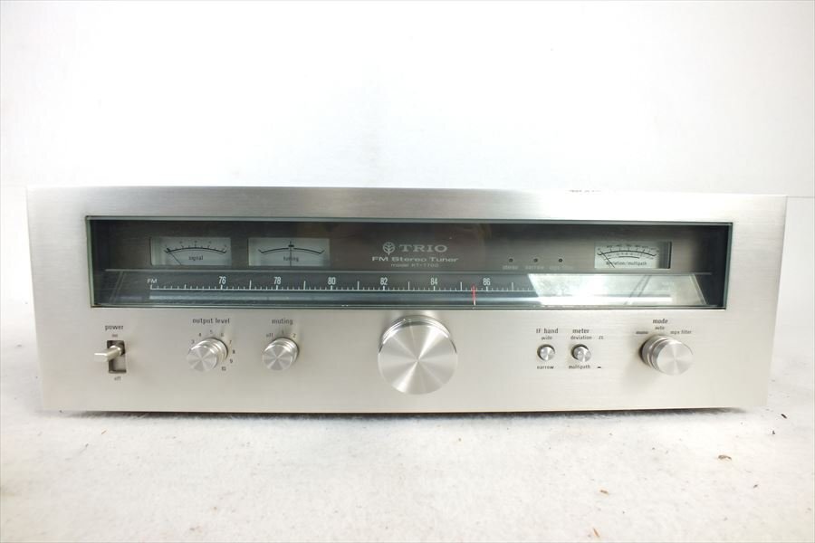 Yahoo!オークション - TRIO トリオ KT-7700 チューナー 中古 現状品 2...