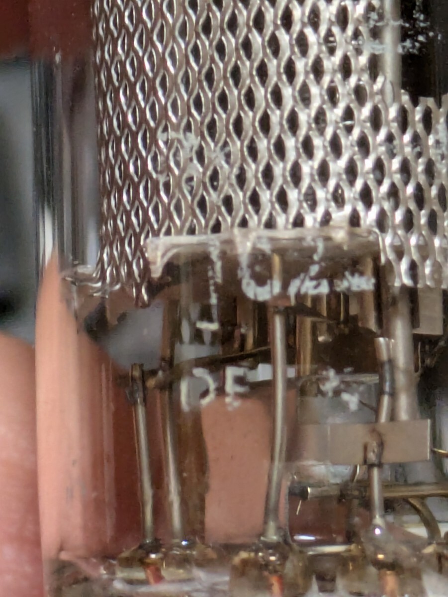 Yahoo!オークション - Mullard EF86/6267 2本 測定データあり Mullard...