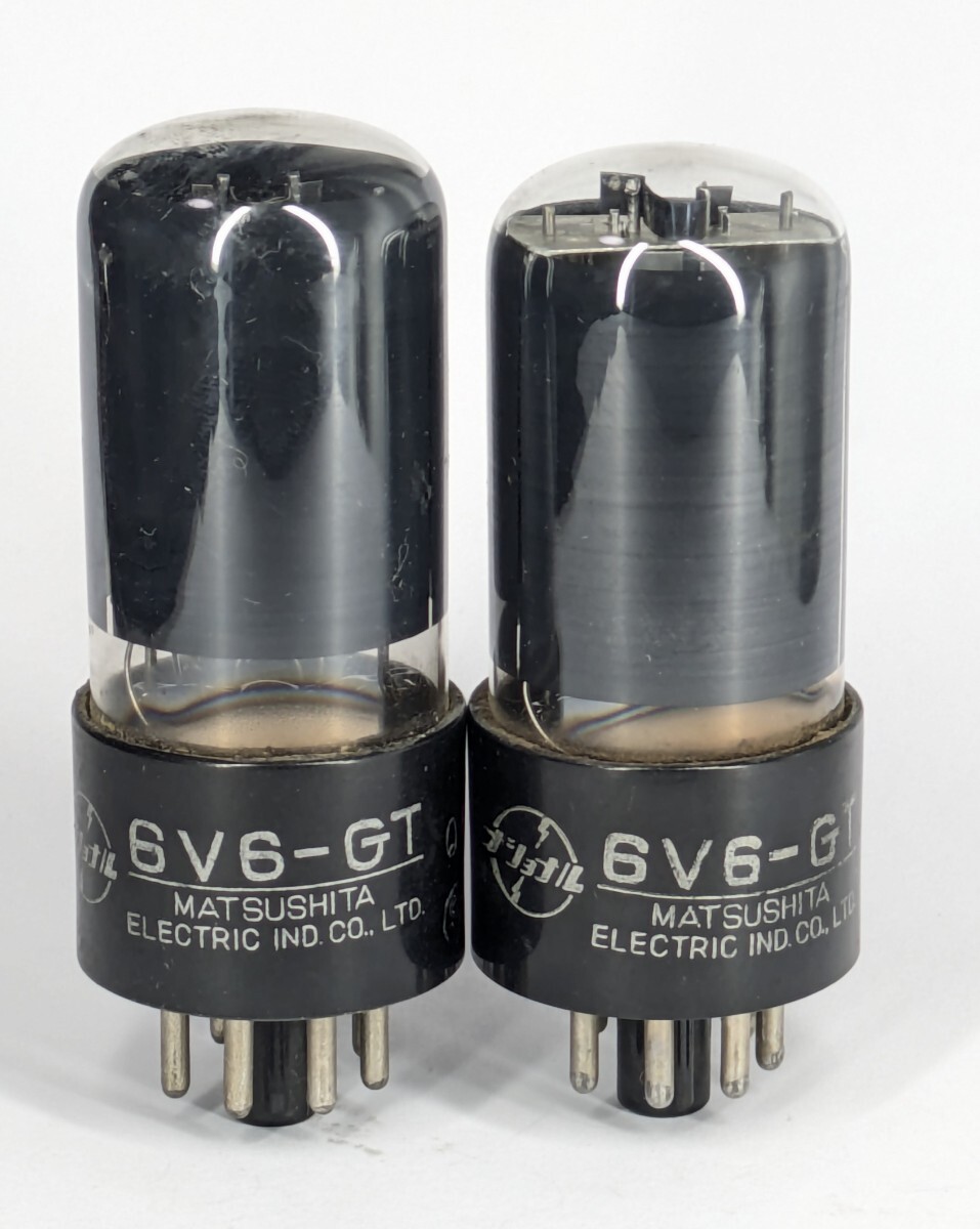 Yahoo!オークション - 松下電器 6V6-GT 2本 測定データあり マッチドペ...