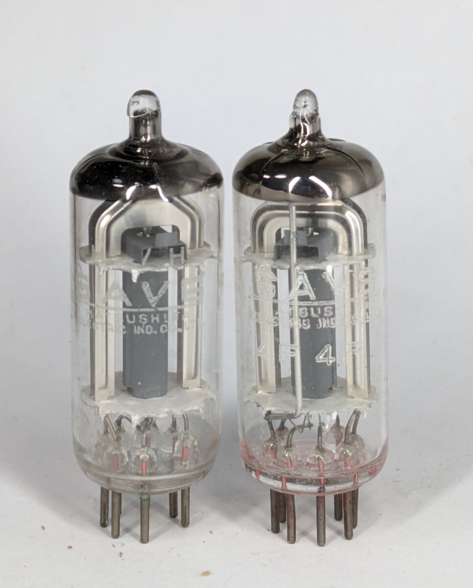 Yahoo!オークション - 松下電器 6AV6 2本 TV-7D/Uにて試験済み MATSUS...