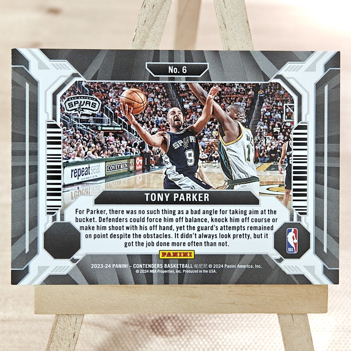 トニー パーカー 2023-24 Panini Contenders Suite Shots Tony Parker サンアントニオ スパーズ(バスケットボール)｜売買されたオークション情報 ...