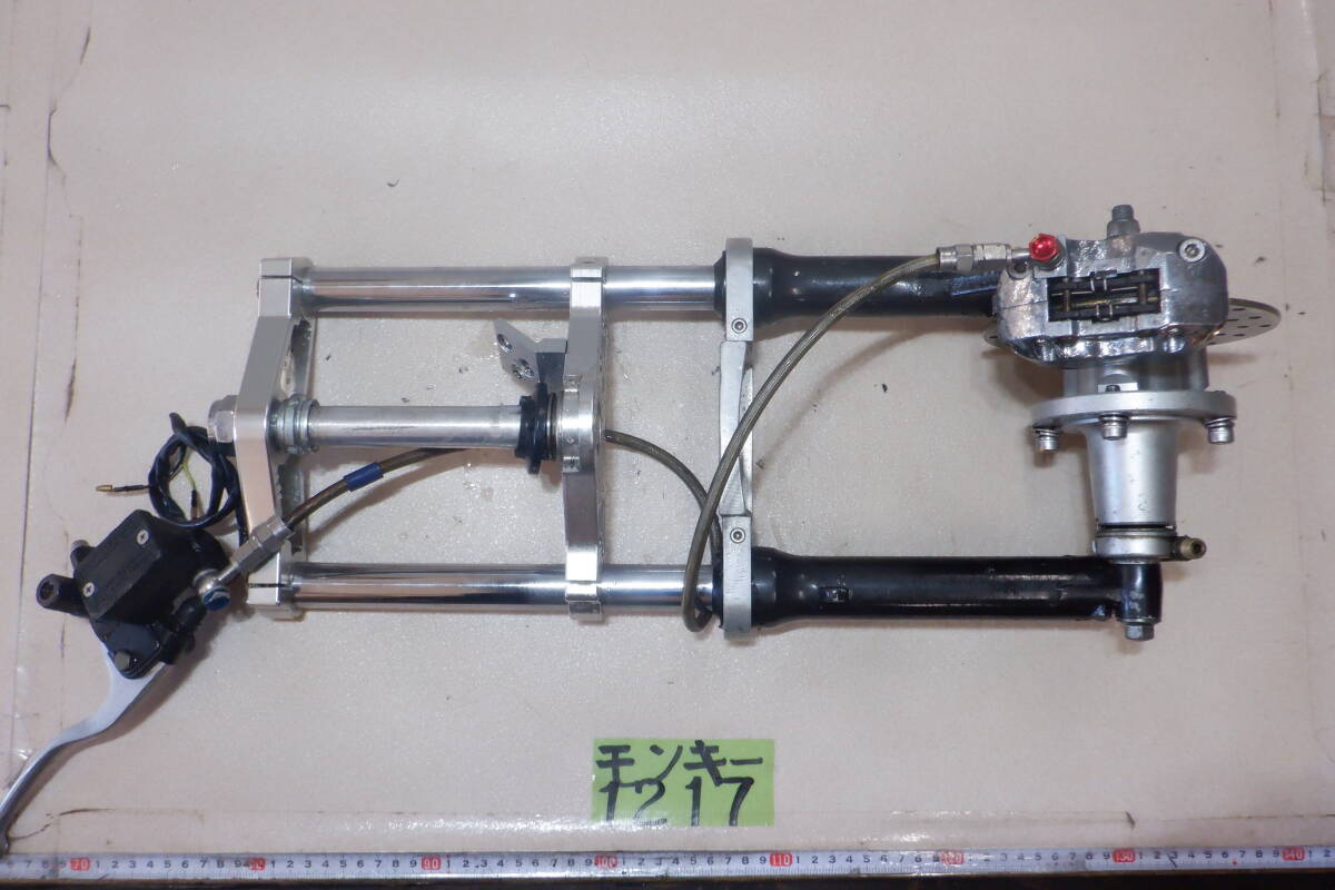 Yahoo!オークション - 1217 モンキー フロントフォーク フォーク ディ...