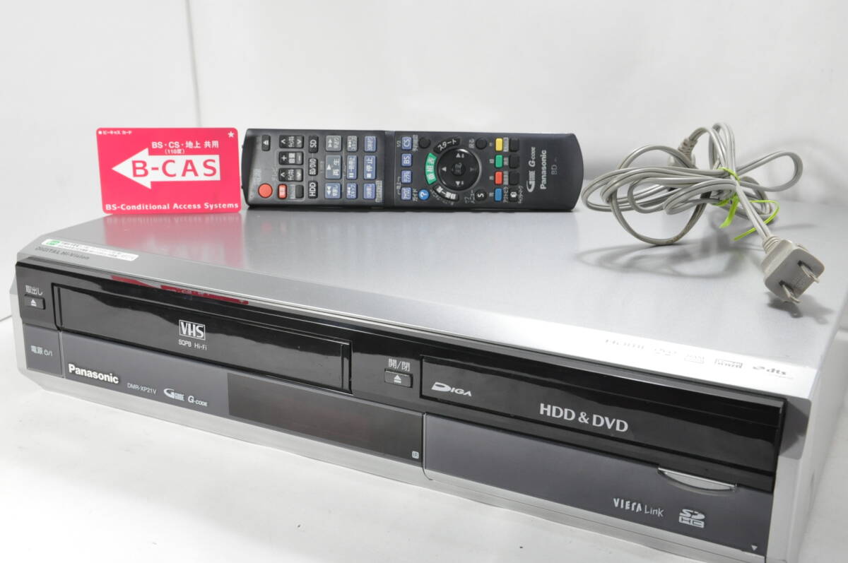 Yahoo!オークション - 人気モデル 地デジ パナソニック DMR-XP21 VHS...
