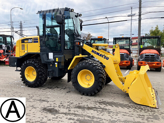 タイヤショベル ホイールローダー コマツ WA80-8 2020年 392h ホイールローダ マルチQuickカプラ 4(建設機械、重機)｜売買されたオークション情報、yahooの商品情報を ...