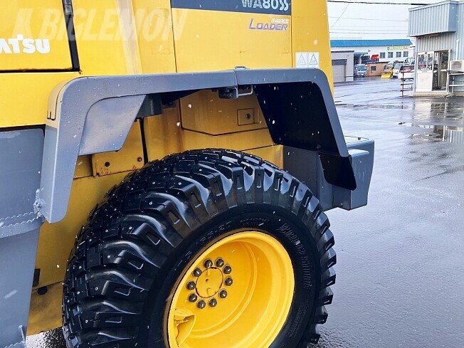 Yahoo!オークション - タイヤショベル(ホイールローダー) コマツ WA80-...