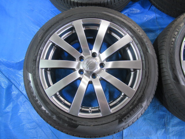 Yahoo!オークション - 激安即決 BEO 18-7.5J 5H/114.3 ET53 + PIRELLI ...