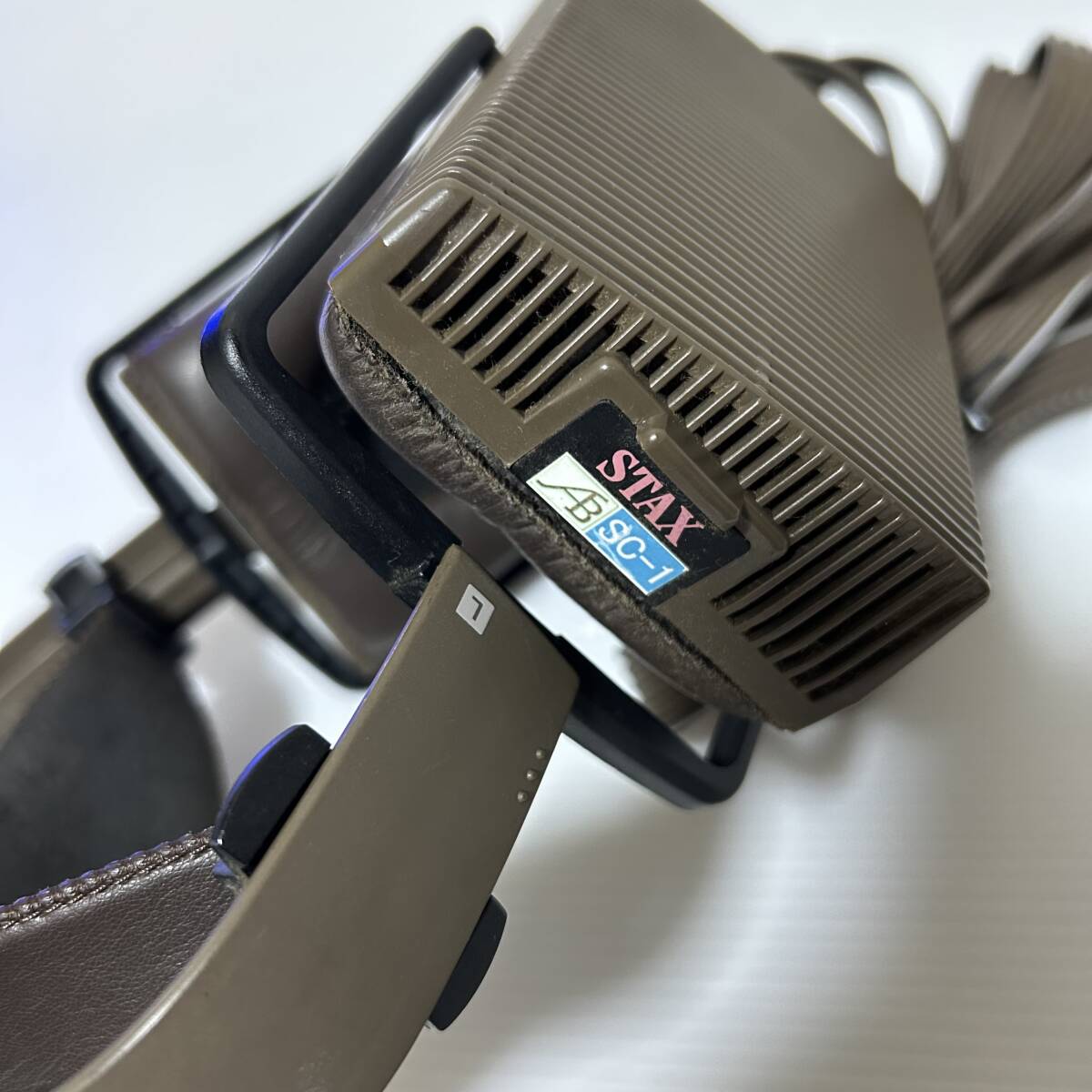 Yahoo!オークション - AIRBOW SR-SC1 SRM-222P STAX ヘッドフォンシス...