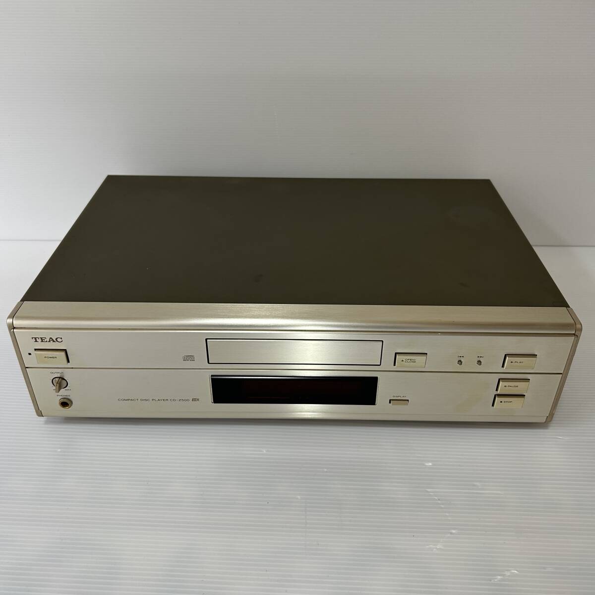Yahoo!オークション - TEAC CD-Z500 CDプレーヤー ティアック