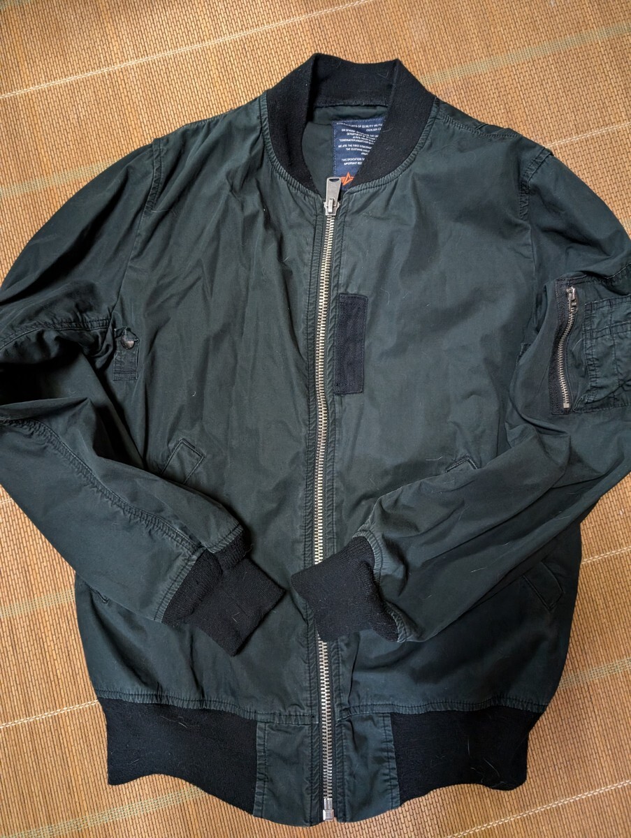 Yahoo!オークション - ALPHA INDUSTRIES フライトジャケット MA-1 XLサ...