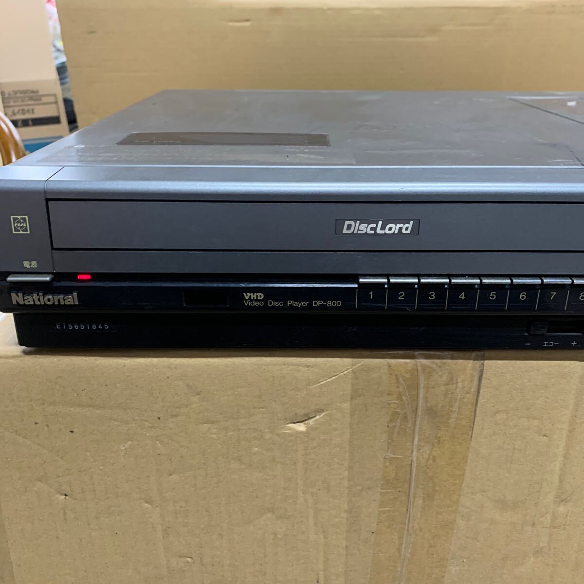 TONO National DP-800 VHD ビデオディスクプレーヤー(家電、AV、カメラ)｜売買されたオークション情報、yahooの商品情報をアーカイブ公開 - オークファン ...