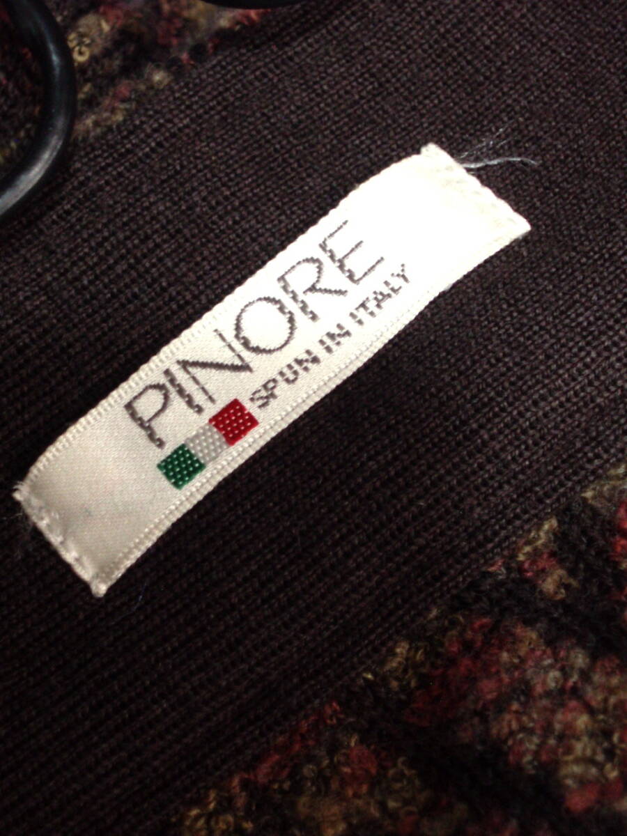 Yahoo!オークション - L51856【PINORE】モード ストレッチコート 美品