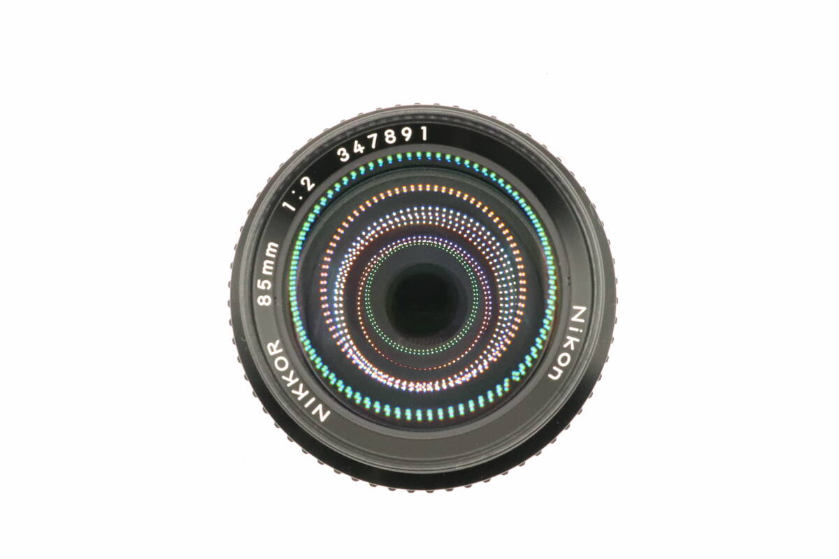 Yahoo!オークション - 極上品 ニコン NIKON Ai-S NIKKOR 85mm F2 N121...