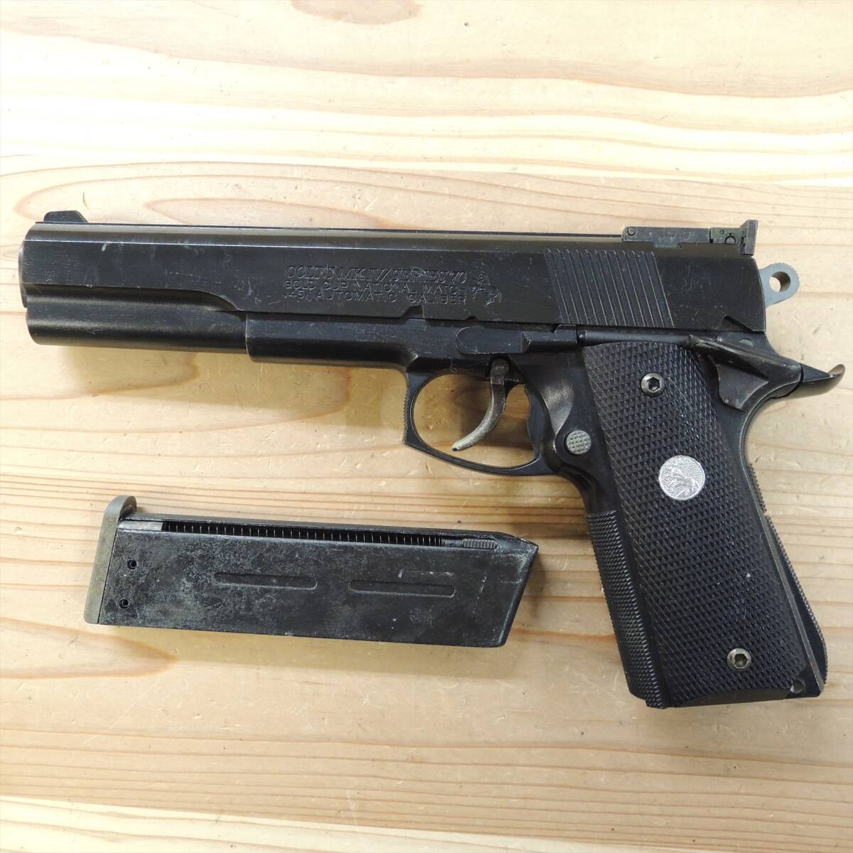 Yahoo!オークション - WA ウェスタンアームズ コルト MKIV ゴールドカ...