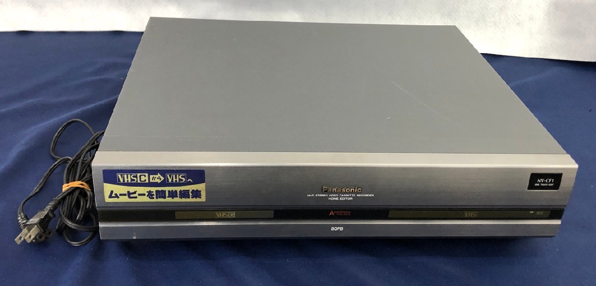 Yahoo!オークション - ジャンク品 VHS/VHScレコーダー NV-CF1 Nationa...