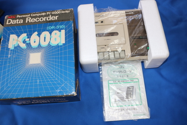 Yahoo!オークション - ジャンク 通電確認のみ NEC PC-6081 DR310 デー...