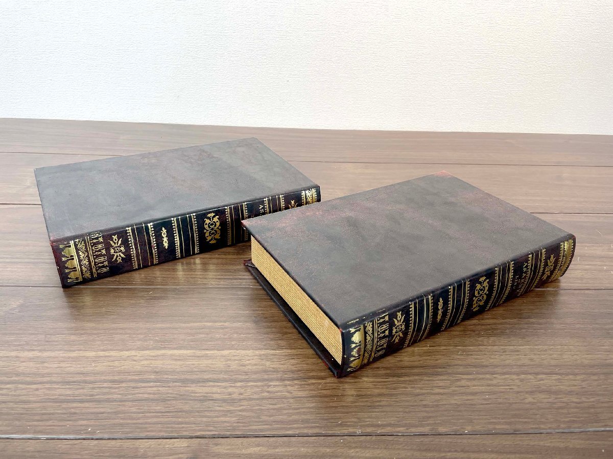 福岡 インテリア雑貨 ダミーブック型 小物入れ 2個セット W170 H260 D47 モデルR展示品 BR7126_Ts(小物入れ)｜売買されたオークション情報、yahooの商品情報を ...