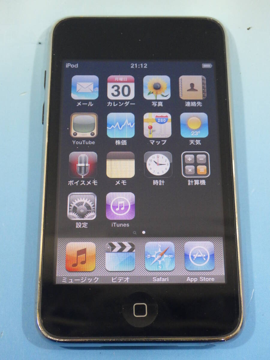 Yahoo!オークション - A1288 iPod touch 8GB MC086J 本体のみ 動作未確...