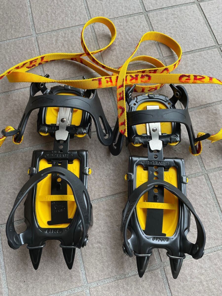 Yahoo!オークション - GRIVEL G10・ニュークラシック アイゼン 23.5cm