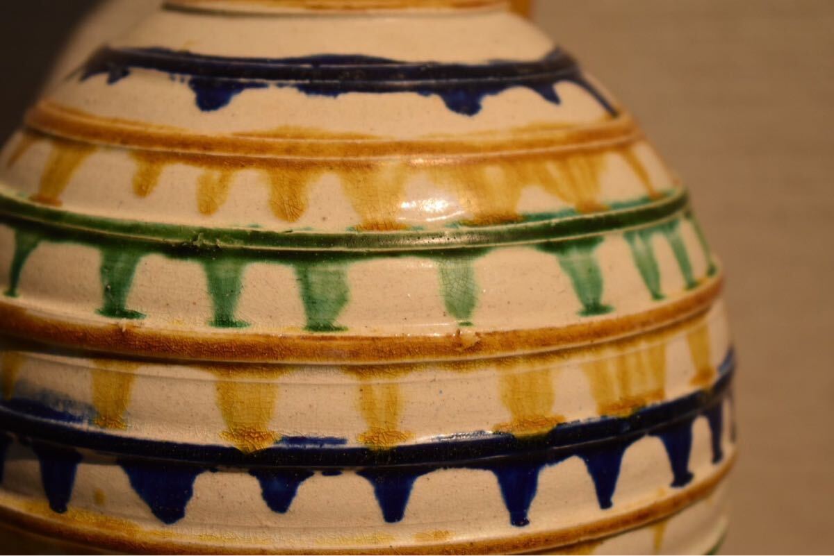 日本代購代標第一品牌【樂淘letao】－【GE】Y2672【コレクター所蔵品】時代 唐三彩水注/中国古玩 中国美術 骨董品 時代品 美術品 古美術品