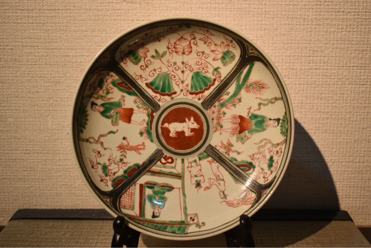 Yahoo!オークション - 【GE】Z1621【コレクター所蔵品】時代 五彩開光...