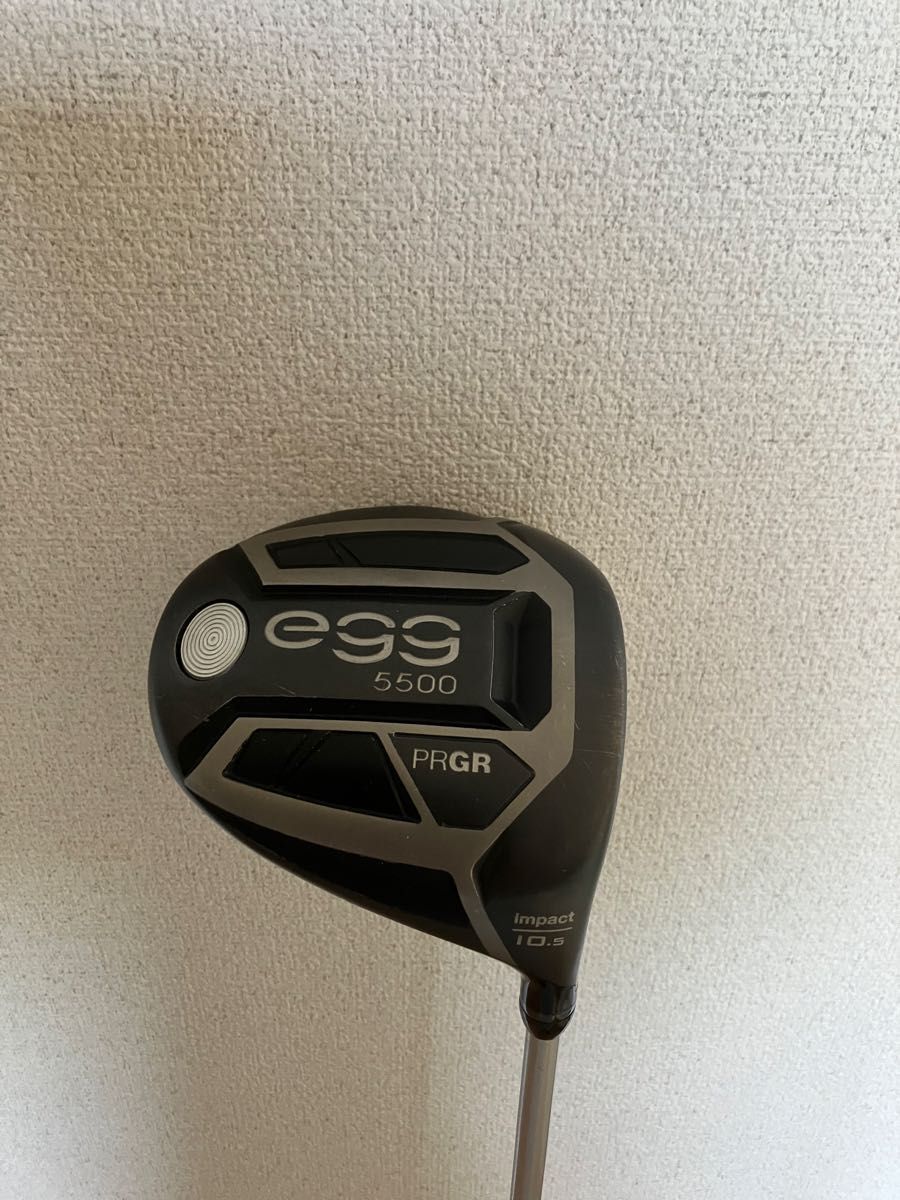 Yahoo!オークション - PRGR NEW egg 5500 impact ドライバー M37 R ヘ...