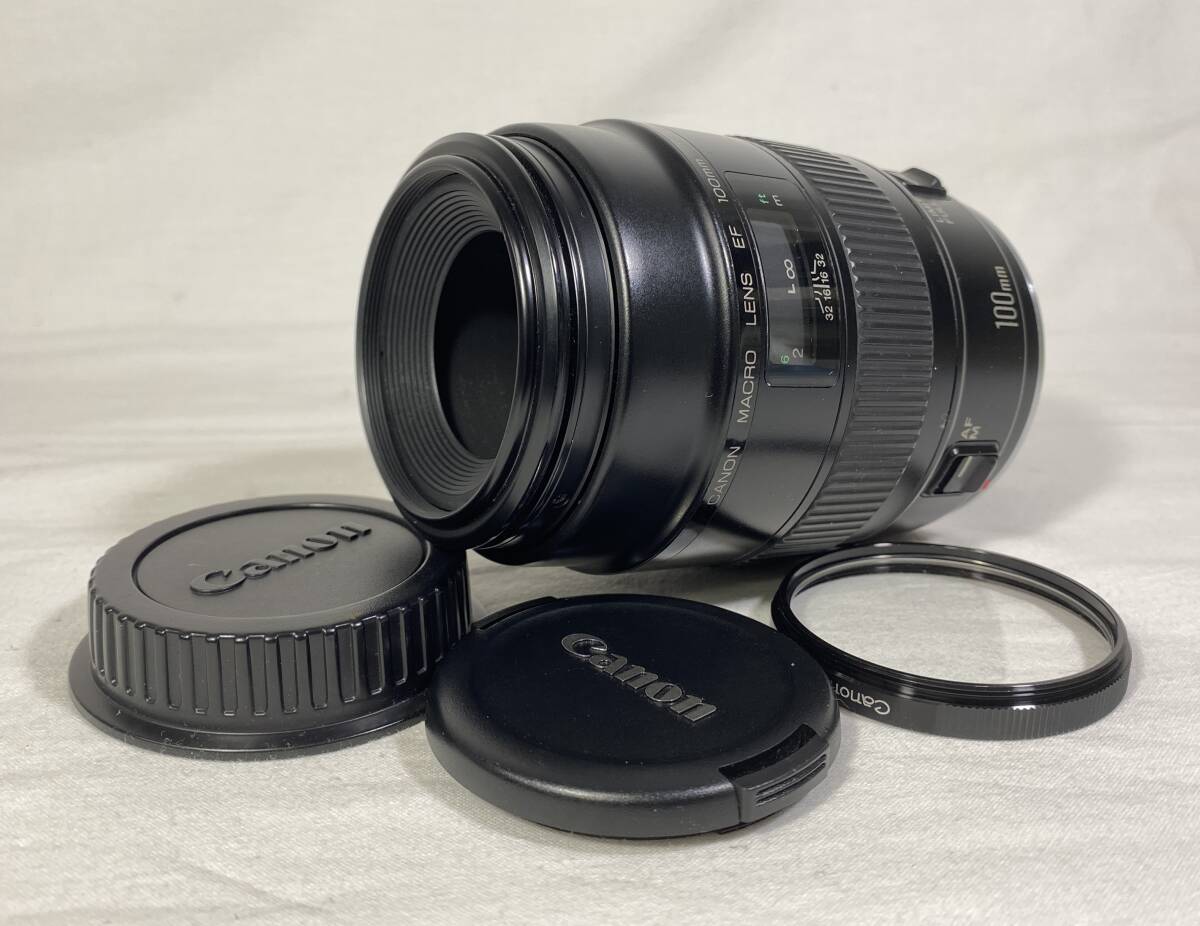 Yahoo!オークション - 1000円～ TM/ CANON MACRO LENS EF 100mm 1 2.8 ...