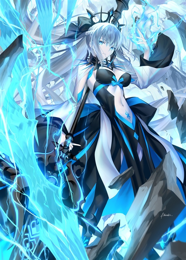 Yahoo!オークション - 同人タペストリー Fate/Grand Order モルガン B2...