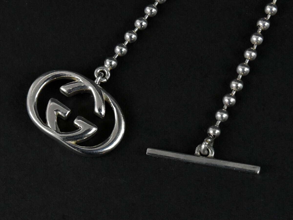 Yahoo!オークション - 202355 GUCCI グッチ インターロッキングG ボー...