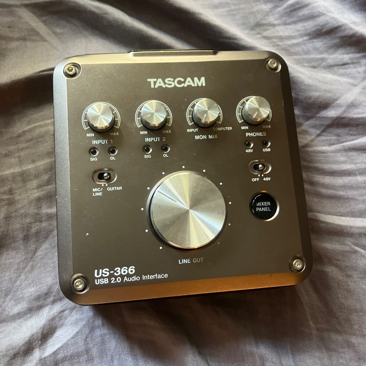 Yahoo!オークション - TASCAM US-366 オーディオインターフェース タ...