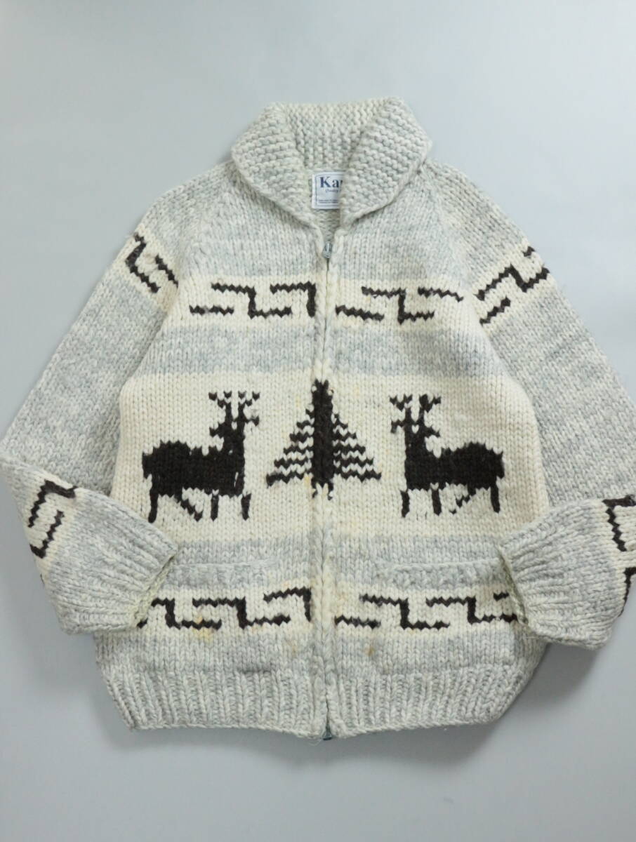 Yahoo!オークション - X59/KANATA/カナタ/カナダ製/カウチンセーター/...