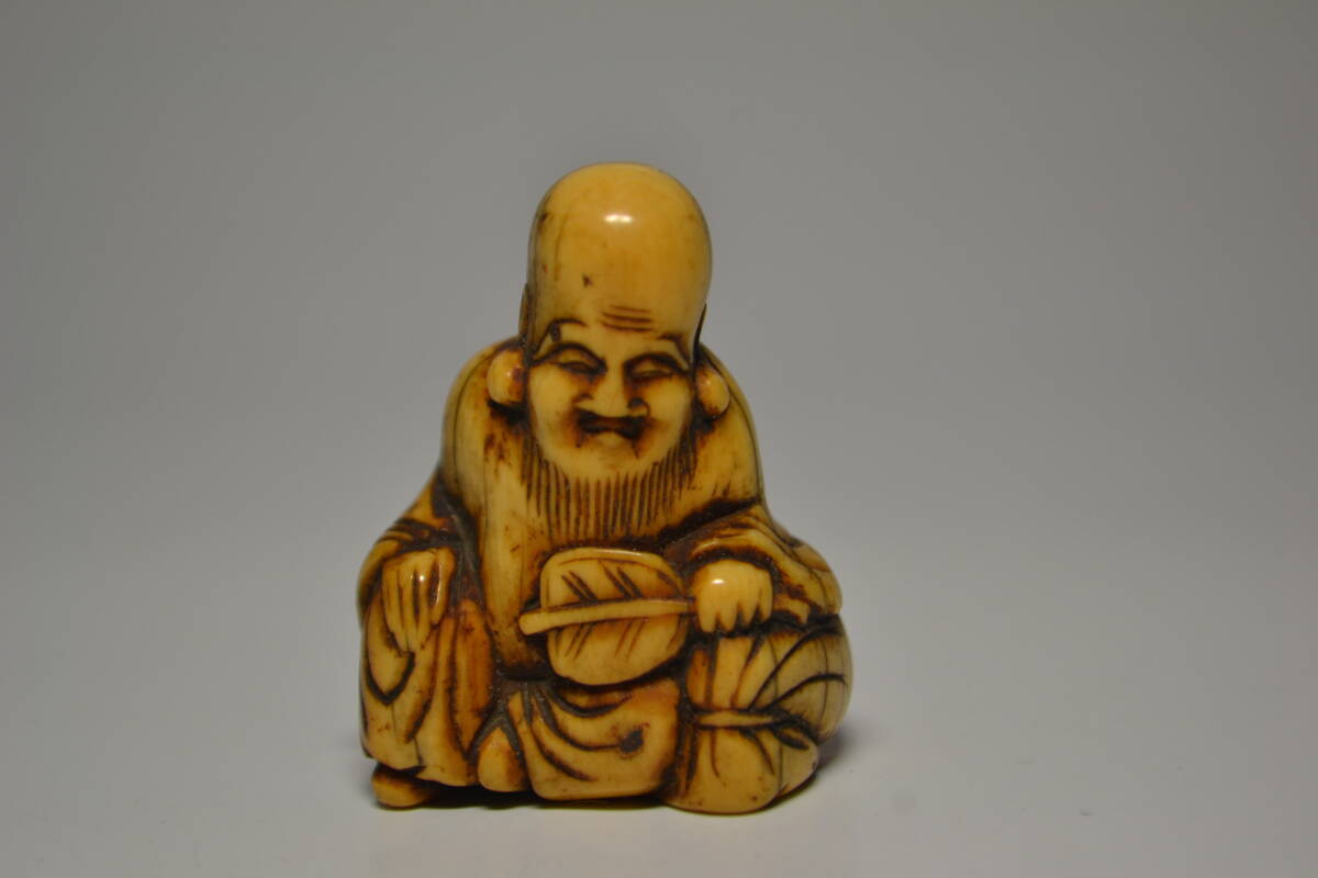 小物 煙草 寿老人(根付)｜売買されたオークション情報、yahooの商品情報をアーカイブ公開 - オークファン（aucfan.com）