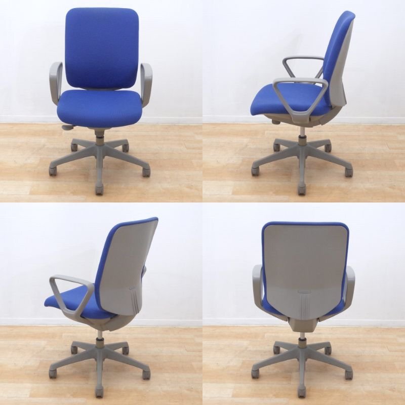 Yahoo!オークション - オカムラ okamura CG-R CN45GR FM36 肘付きオフ...