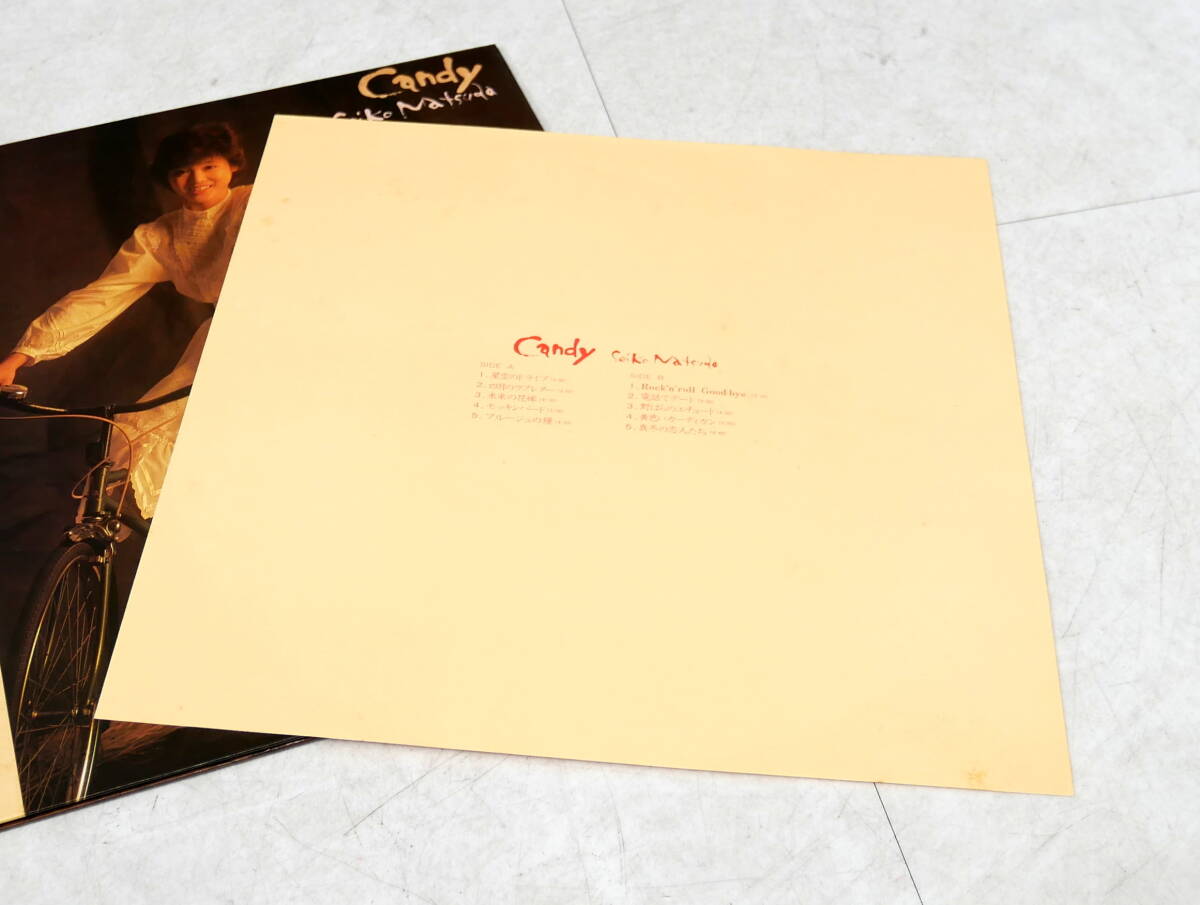 Yahoo!オークション - (R612-H57) LPレコード 「Candy」 キャンディー...