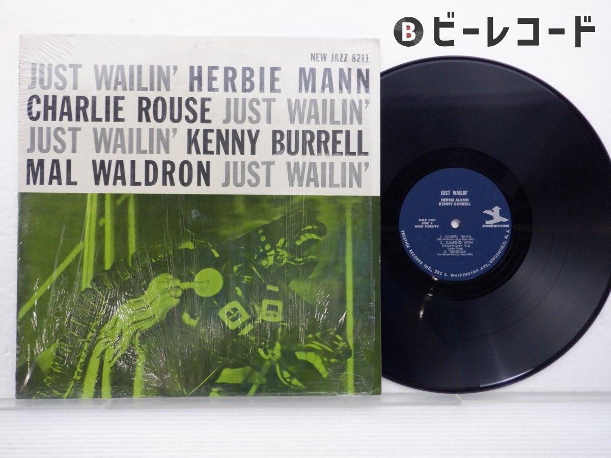 Yahoo!オークション - Herbie Mann/Just Wailin'/NJLP 8211