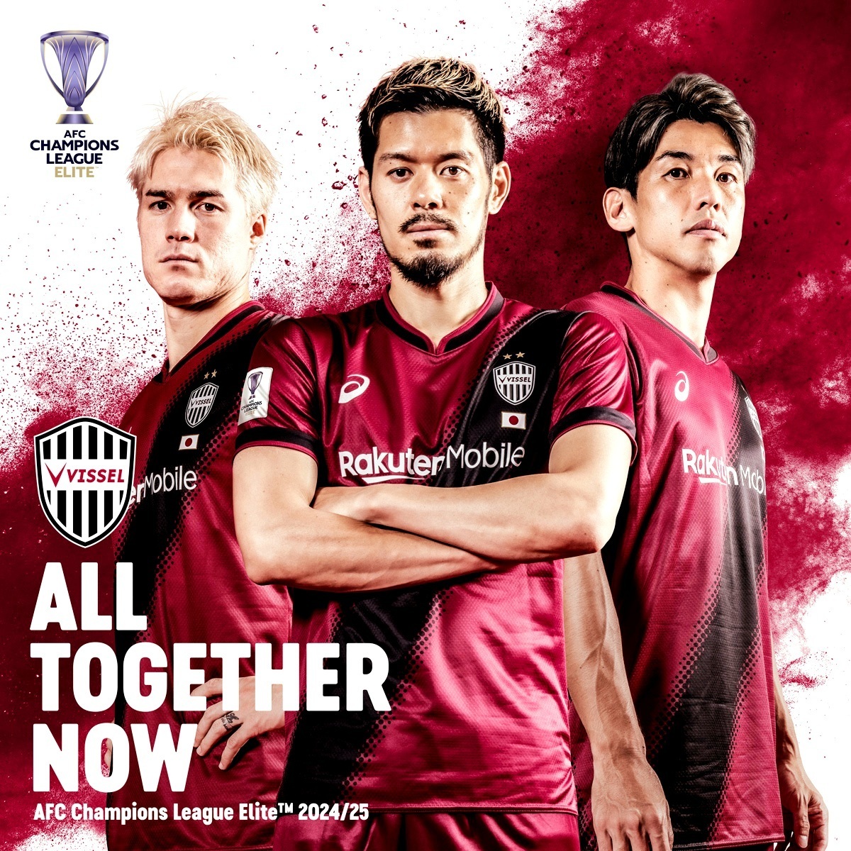 日本代購代標第一品牌【樂淘letao】－ 最新作 2025年 VISSEL ヴィッセル神戸 新品タグ付き 美品 正規品 2XL 1ST ACLE トーナメント 公式ユニフォーム ASICS ...