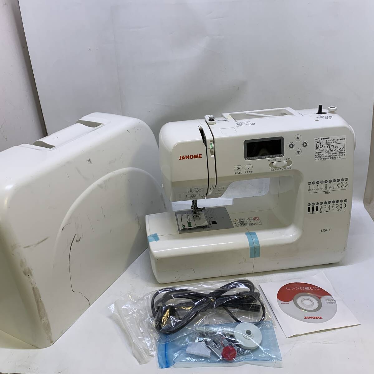 Yahoo!オークション - JANOME 808型 ジャノメ ミシン コンピュータミ...