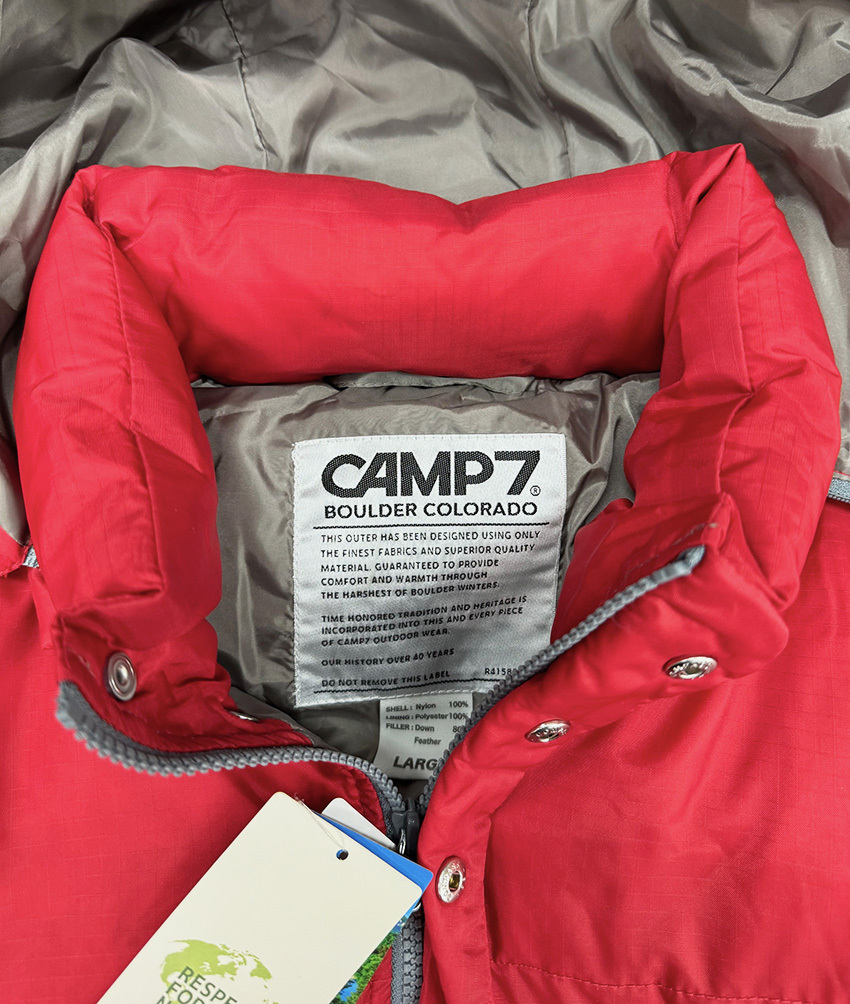 Yahoo!オークション - 86％オフ 新品タグ付き19000円を/CAMP7レトロダ...