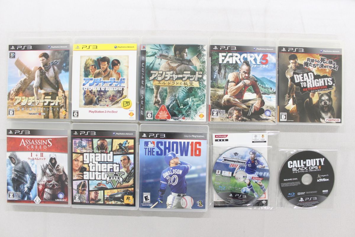 Yahoo!オークション - P00】アンチャーテッド アサシンクリード 他 PS3...
