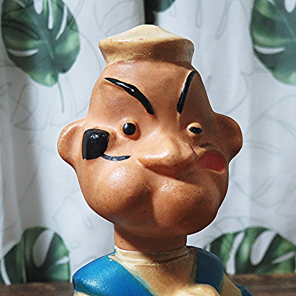 Yahoo!オークション - 珍品 ソフビ人形 ポパイ USA フィギュア 雑貨 PO...