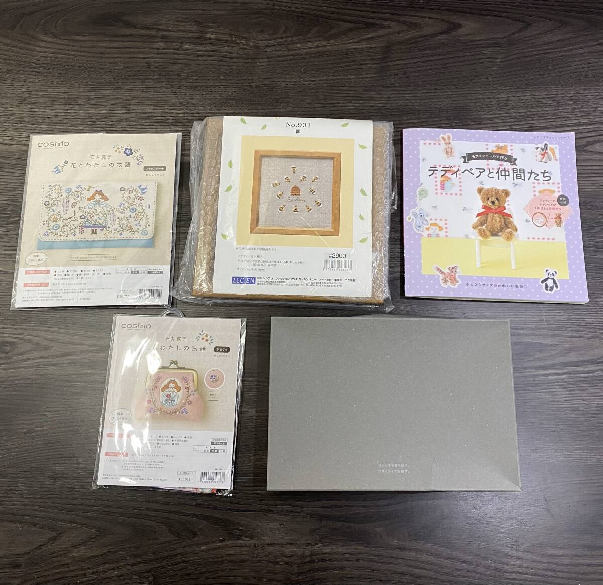 Yahoo!オークション - A509 1円～ 未使用 手芸キット まとめて セット ...