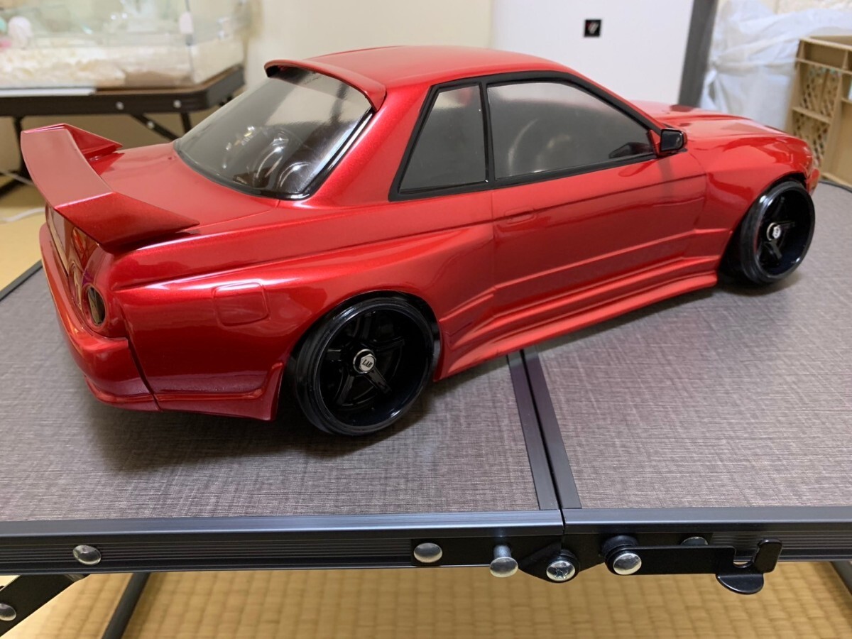 Yahoo!オークション - 1/10 シバタ ACTIVE CARBON‐R R32-GTR