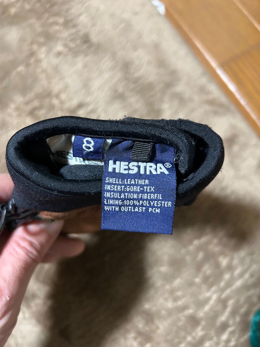 Yahoo!オークション - Hestra グローブ サイズ8