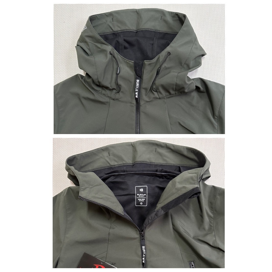 Yahoo!オークション - (新品未使用品) BURTLE [3190] フーデッドジャケ...