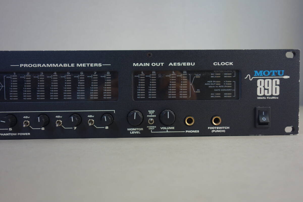 Yahoo!オークション - MOTU オーディオインターフェイス 896 通電のみ...