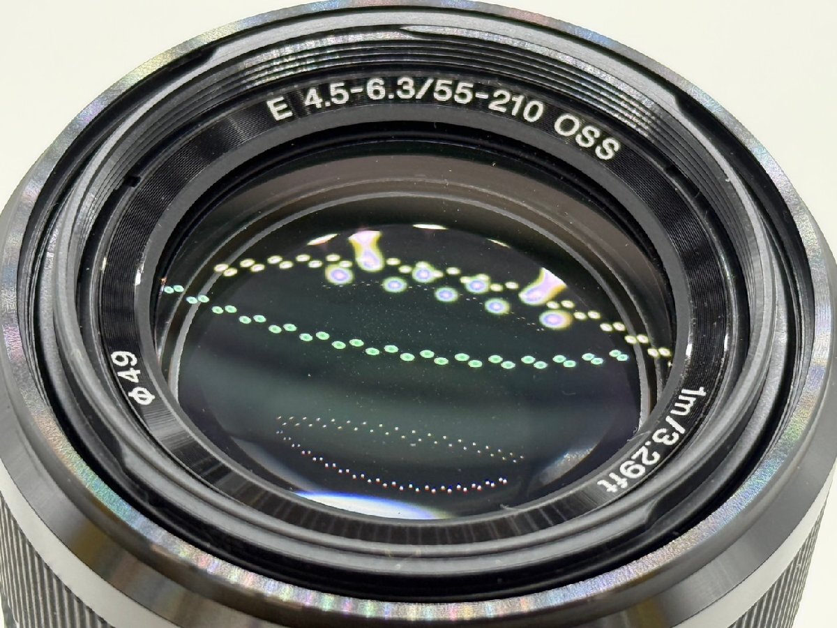 Yahoo!オークション - t476 ジャンク SONY ソニー SEL55210 カメラレ...