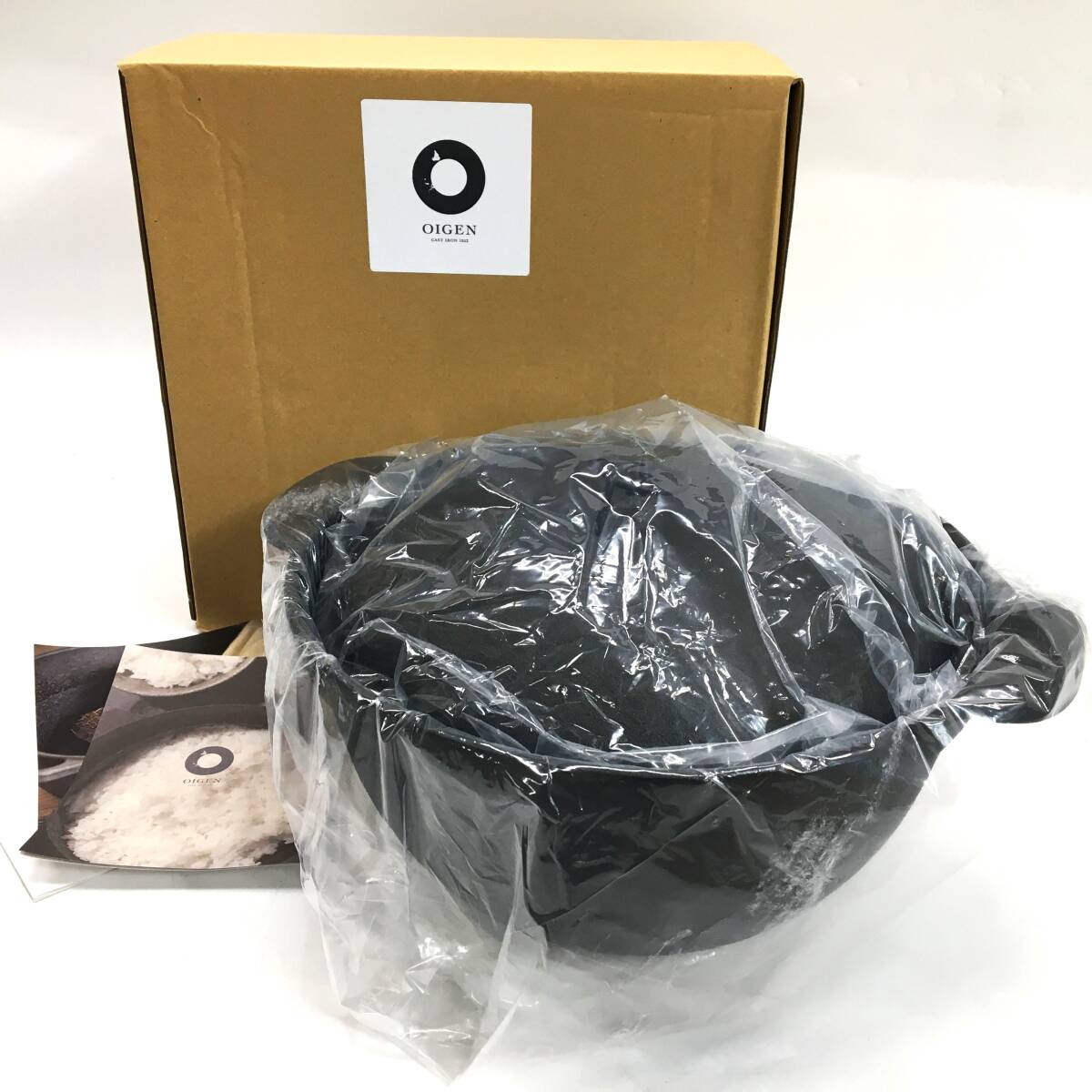 Yahoo!オークション - 未使用 OIGEN/及源 南部ごはん釜 5合炊き F-413 ...