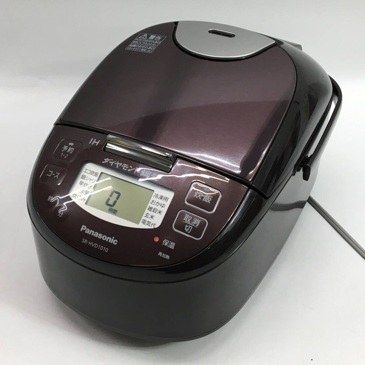 2022年製 Panasonic/パナソニック IHジャー炊飯器 ダイヤモンド銅釜 5.5合炊き SR-HVD1010 ブラウン 24l菊TK(IH)｜売買されたオークション情報、yahooの ...