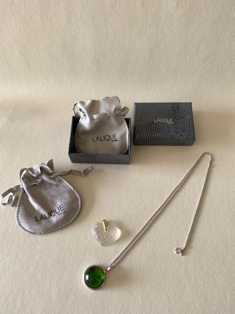 Yahoo!オークション - 未使用 lalique ラリック クリスタルガラス ペ...